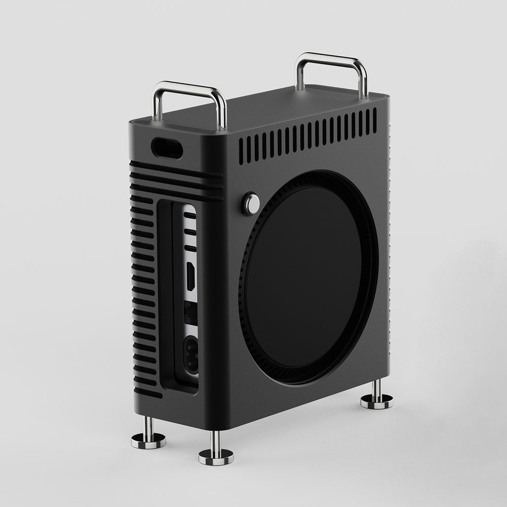 ZEERA MacForge Gen2: CNC Aluminum Stand Mac Pro Case for Mac Mini M4 P